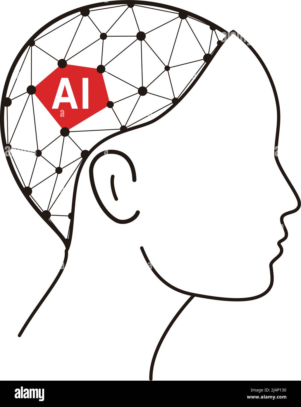Robot processor chip in Stock Vector Images - Alamy