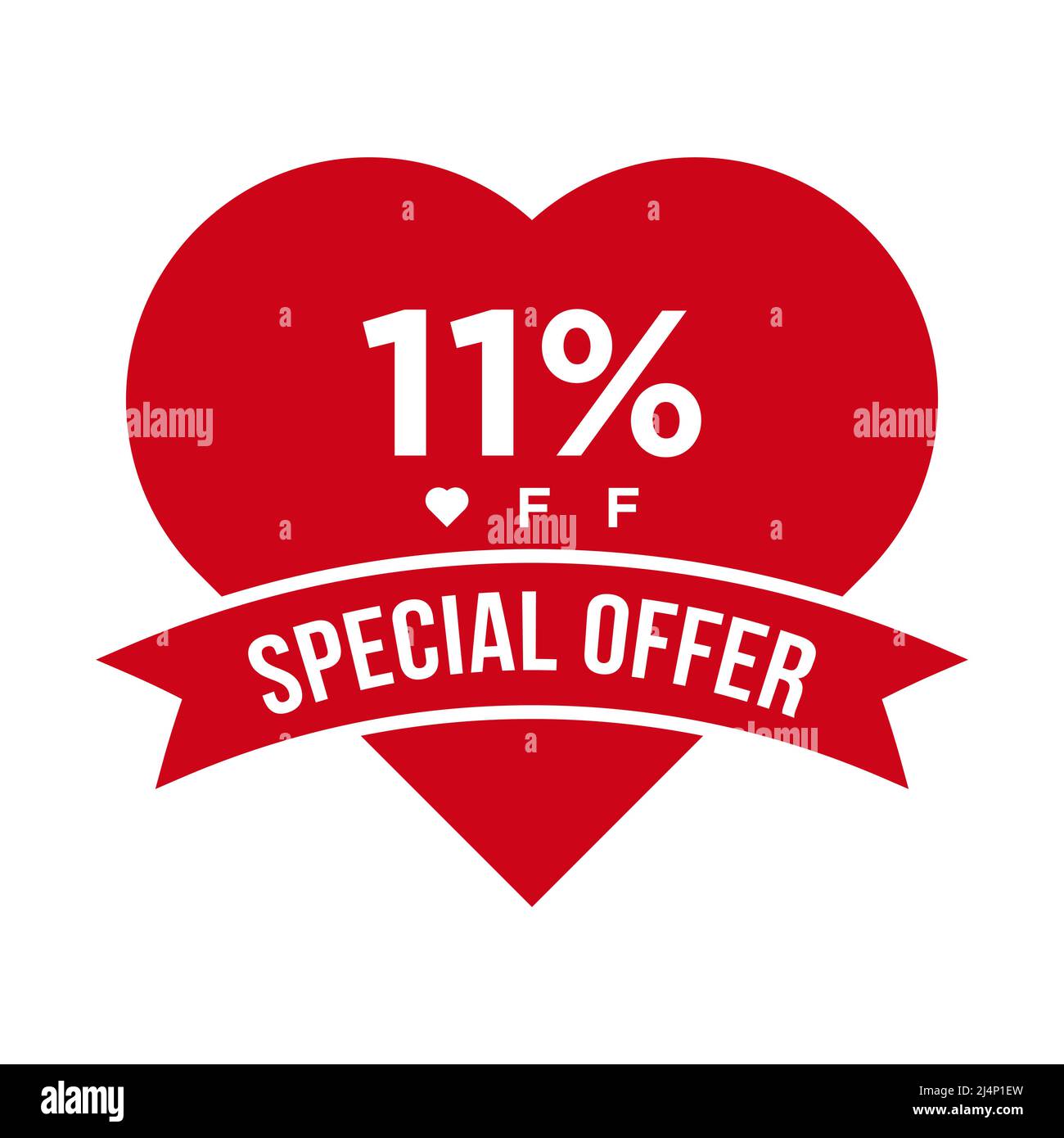 11 percent special offer Stock Vector Images - Alamy