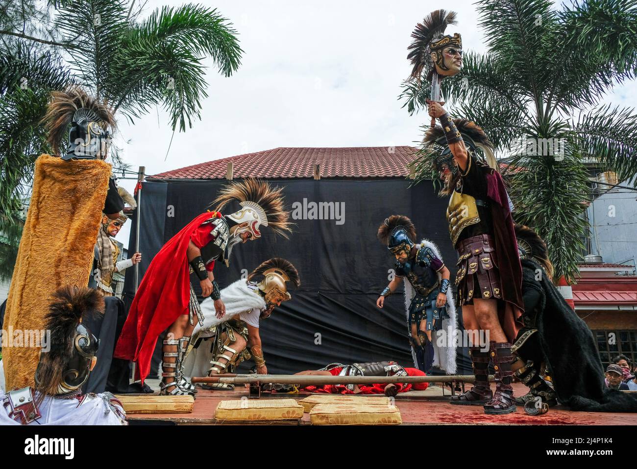 Boac, Philippines - April 2022: Participants of the Moriones Festival ...