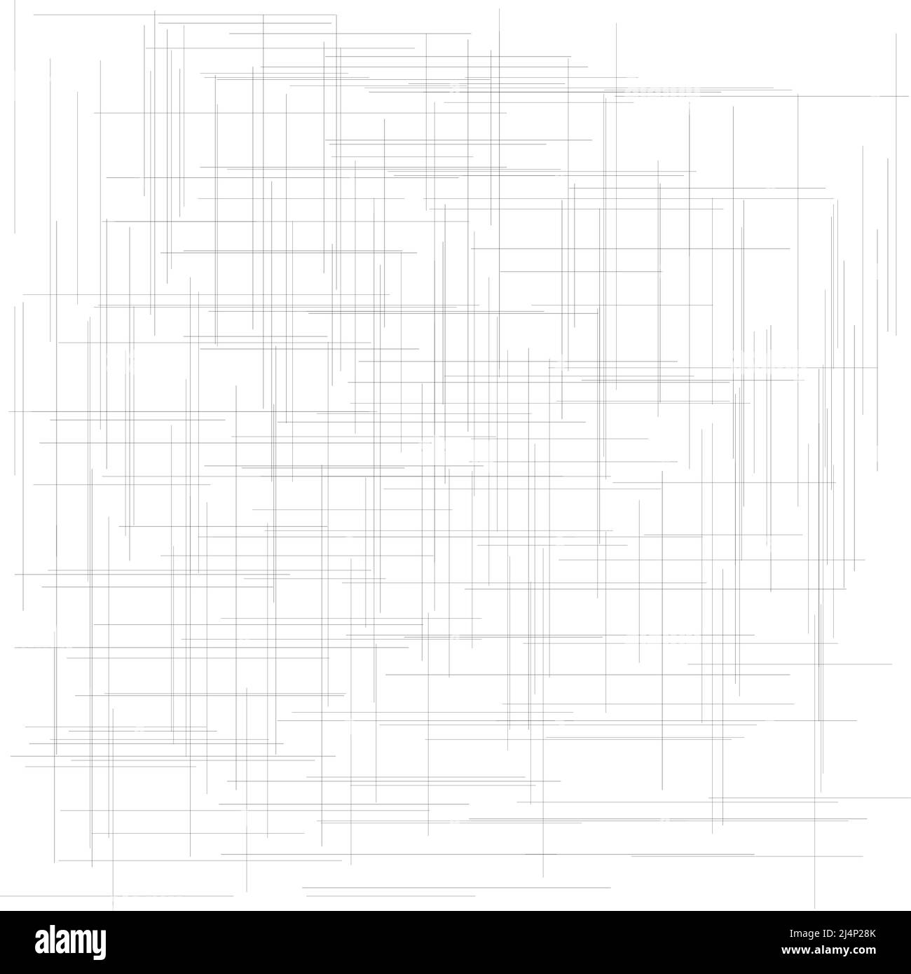 Random lines, stripes abstract geometric vector illustration. Stock ...