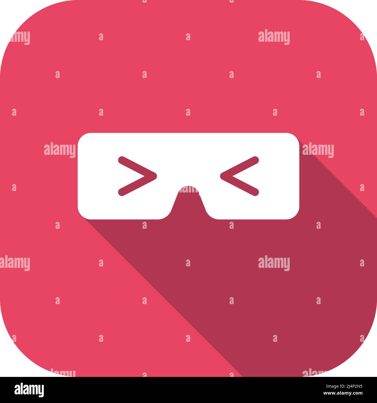 Virtual reality glasses. games equipment vector illustration Stock ...