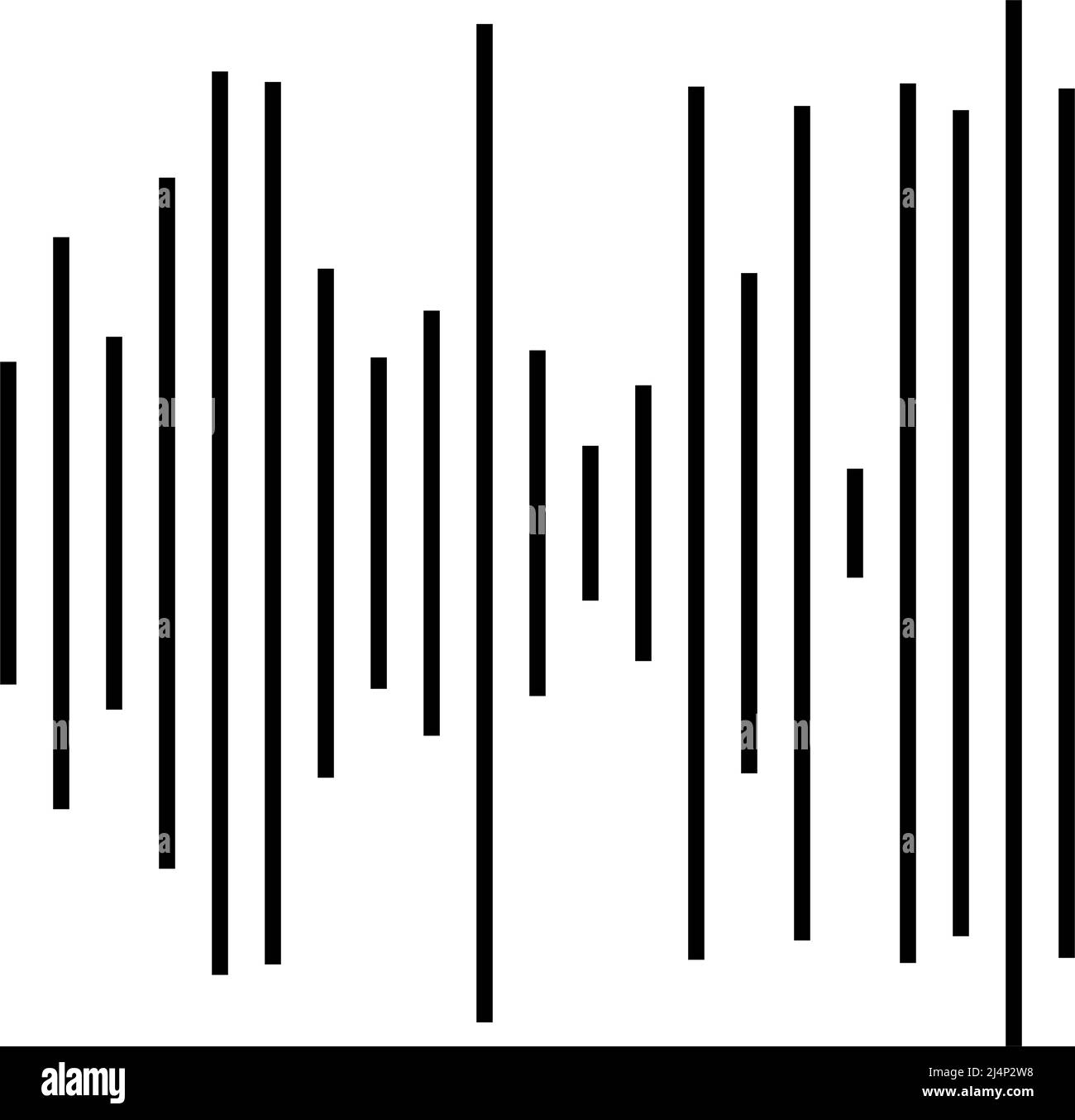 Random lines, stripes vector element. Stock vector illustration, clip ...