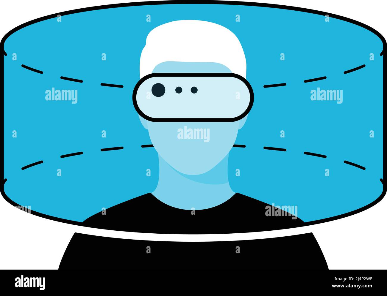 360 degrees vr Cut Out Stock Images & Pictures - Alamy