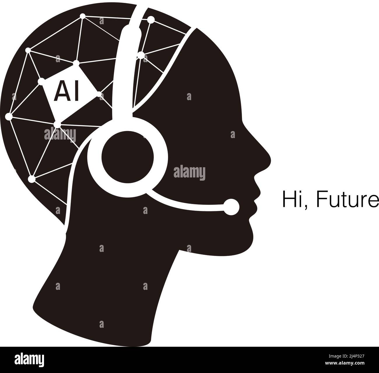 Ai artificial intelligence technology Stock Vector Images - Alamy