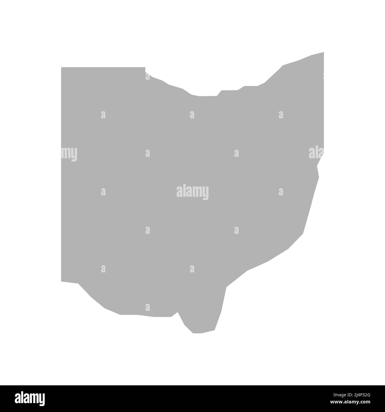 Ohio map Stock Vector Images - Alamy