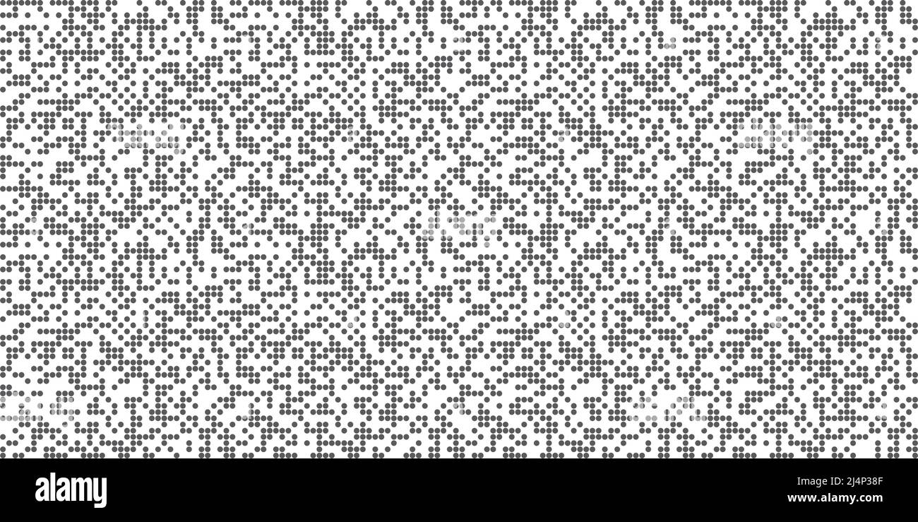 Pattern of QR code, polka dots. Seamlessly Stock Vector Image & Art - Alamy