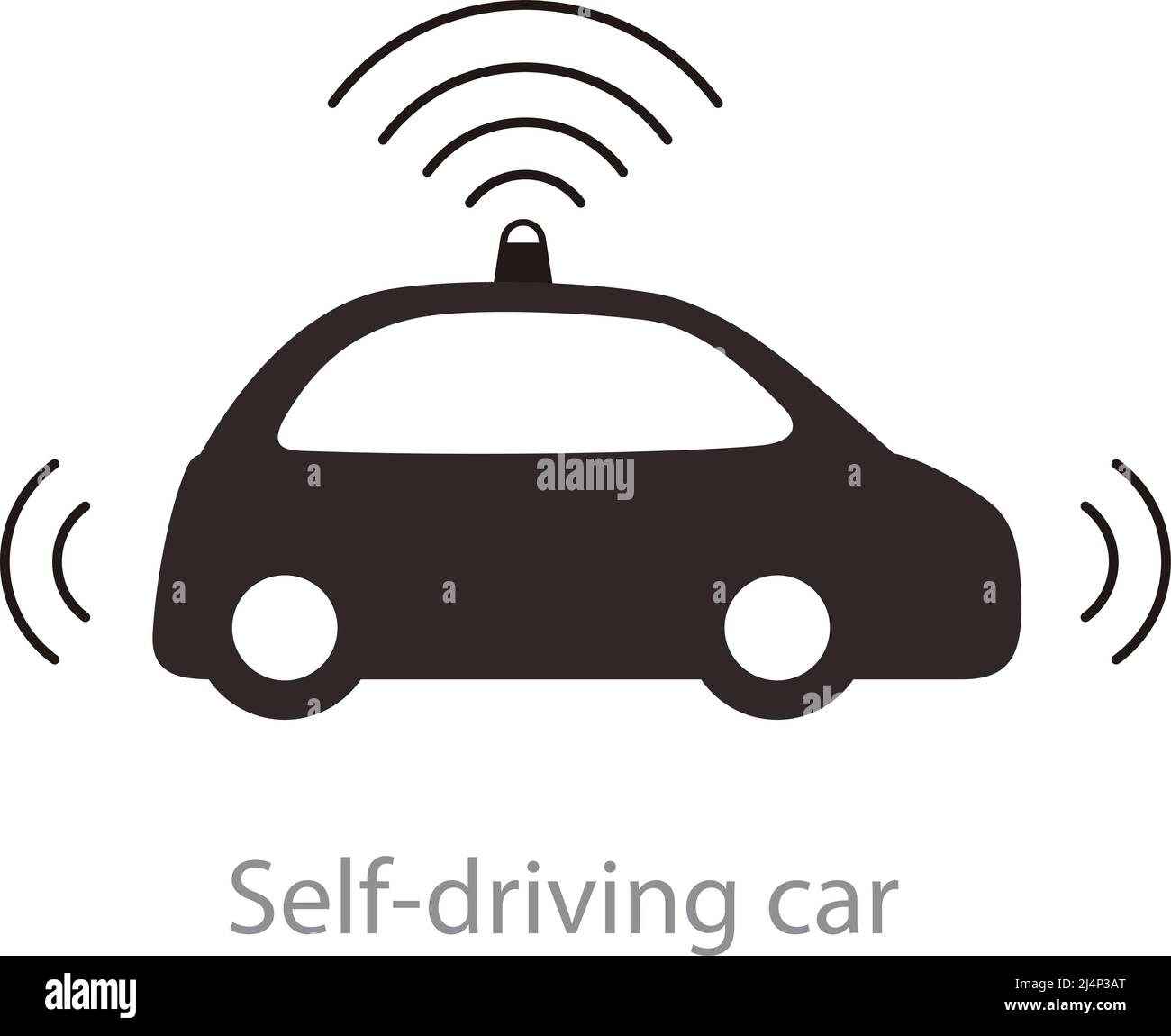 Side view of car driving Stock Vector Images - Alamy