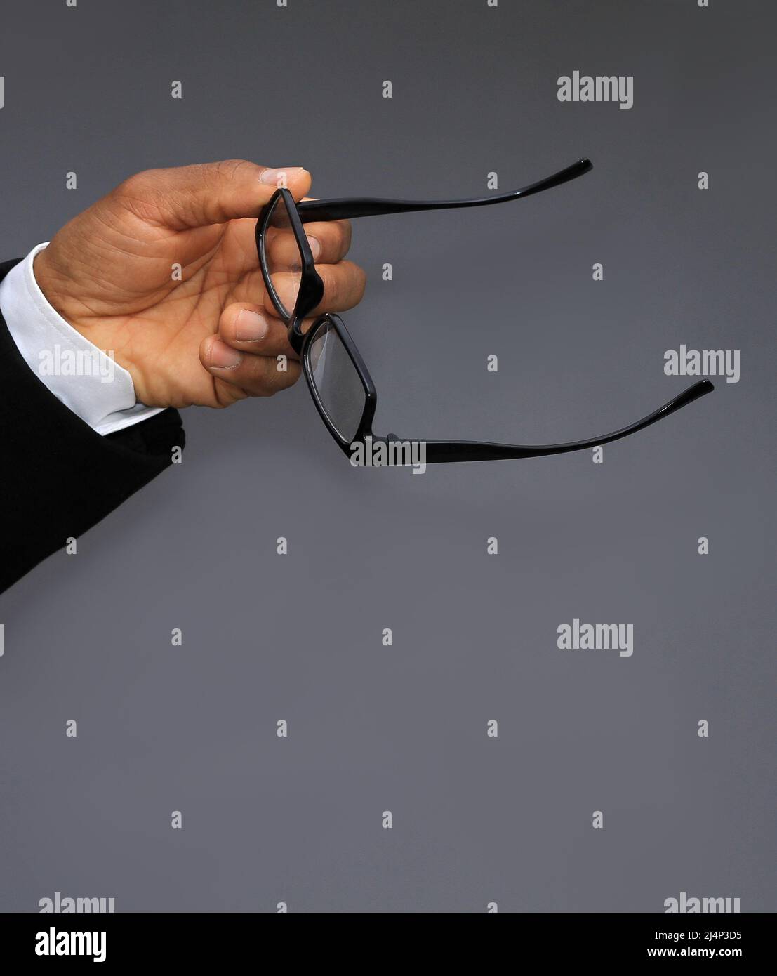 glasses on display at an optician shop white background stock image ...