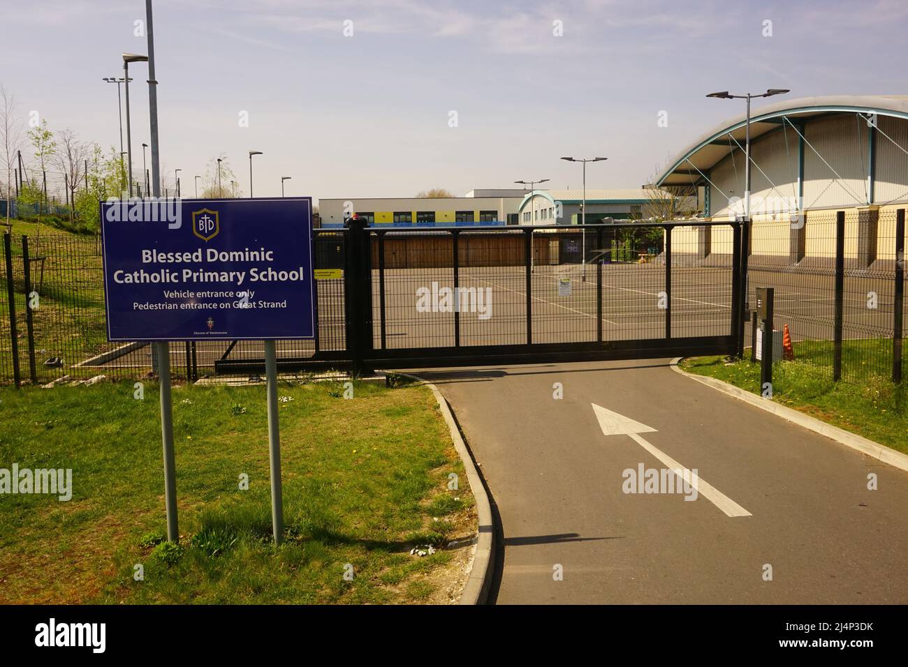 Blessed Dominic Catholic Primary School Stock Photo - Alamy
