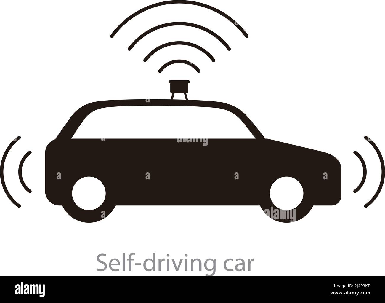 Autonomous driving concept Cut Out Stock Images & Pictures - Alamy