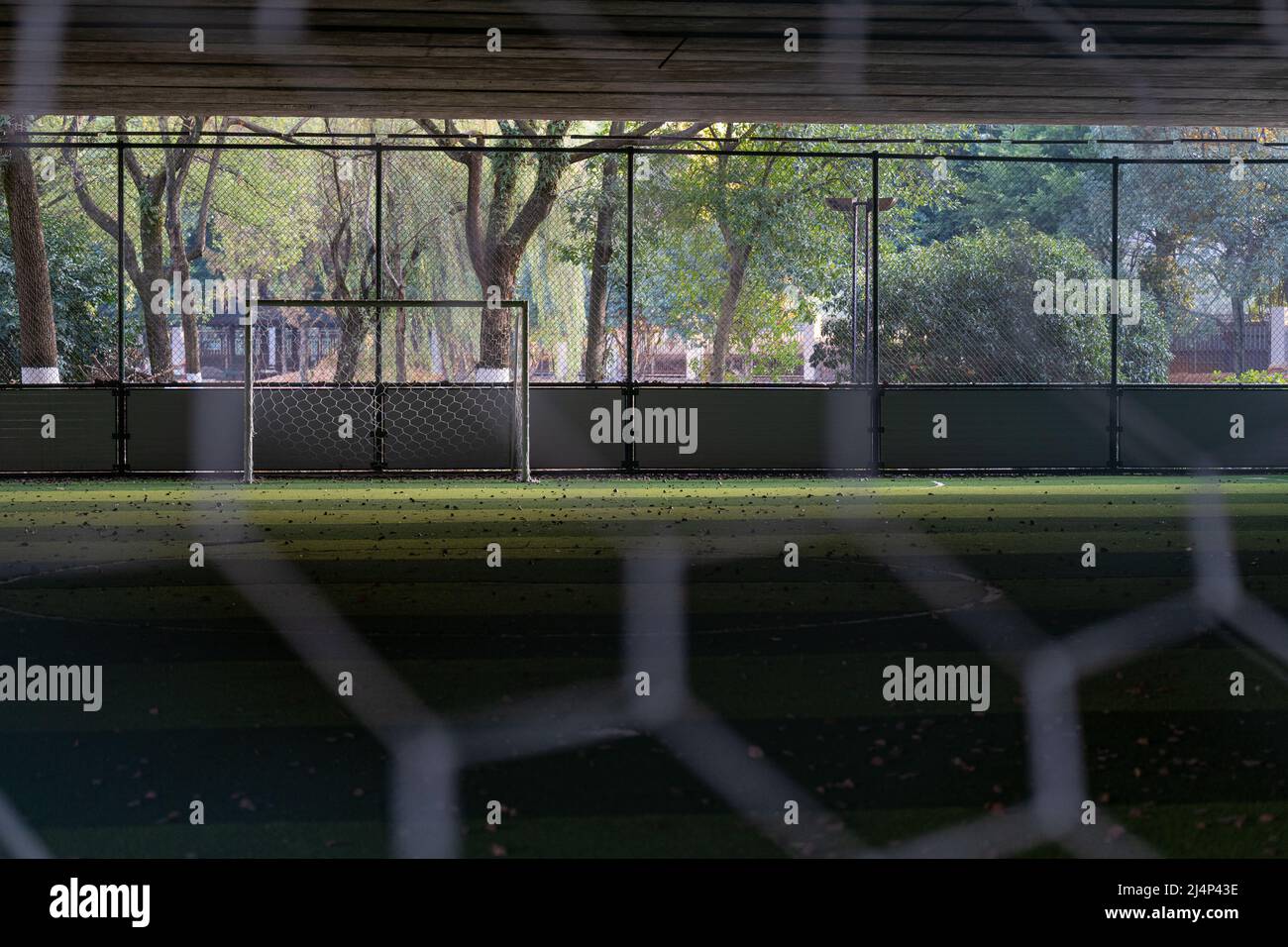 Footbal ball court hi-res stock photography and images - Alamy