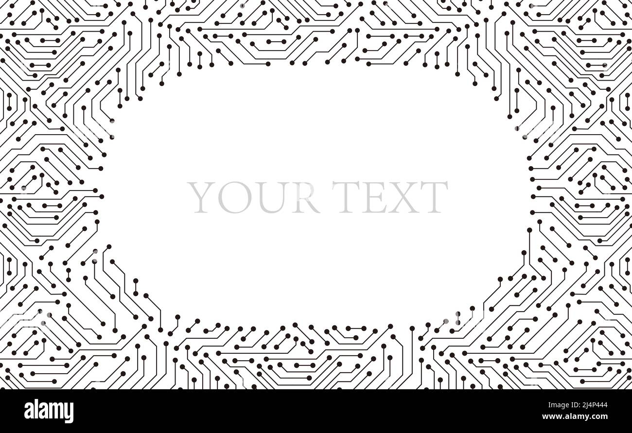 circuit board pattern, Artificial intelligence concept. vector ... circuit board pattern, Artificial intelligence concept. vector ...