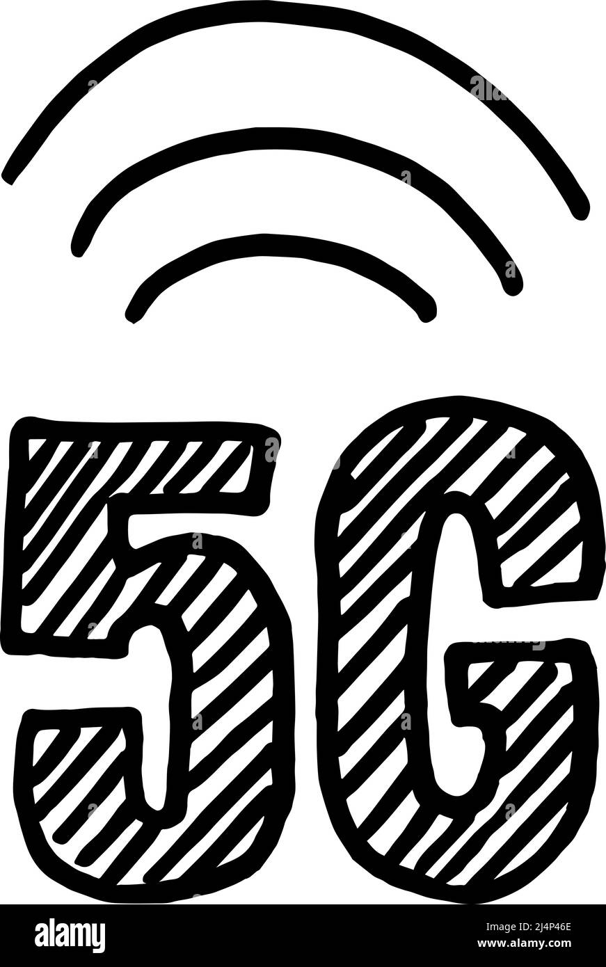 5G 5th generation mobile network wireless icon Stock Vector Image & Art - Alamy