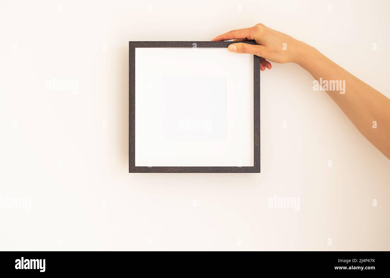 Empty interior poster frame hi-res stock photography and images - Alamy