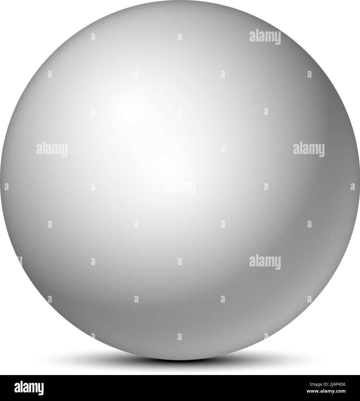 Shaded 3d sphere icon, vector illustration. Stock vector illustration ...