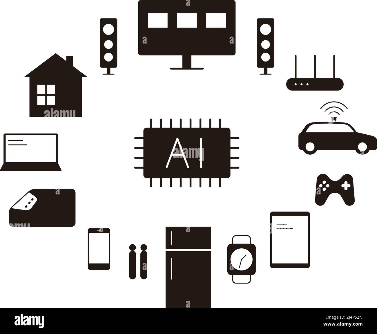 Smart home product Stock Vector Images - Alamy