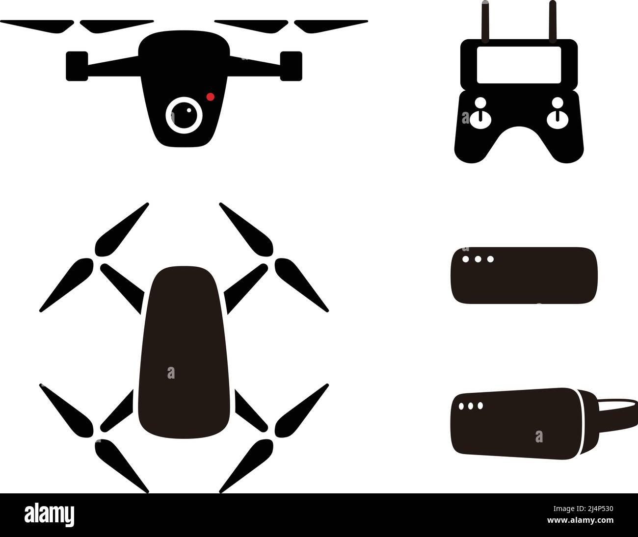 Uav view Stock Vector Images - Alamy