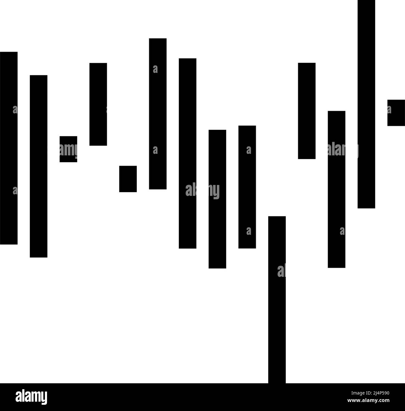 Random lines, stripes vector element. Stock vector illustration, clip ...