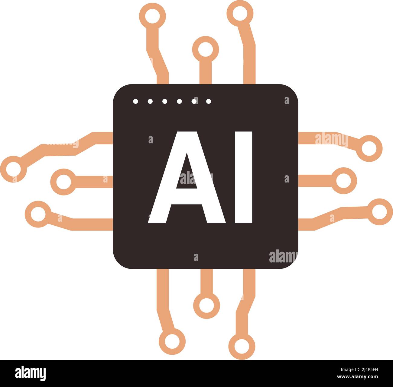 Ai(artificial intelligence) concept Stock Vector Images - Alamy