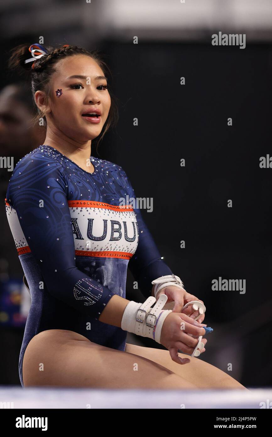 Fort Worth, Texas, USA. 16th Apr, 2022. Auburn University freshman and ...