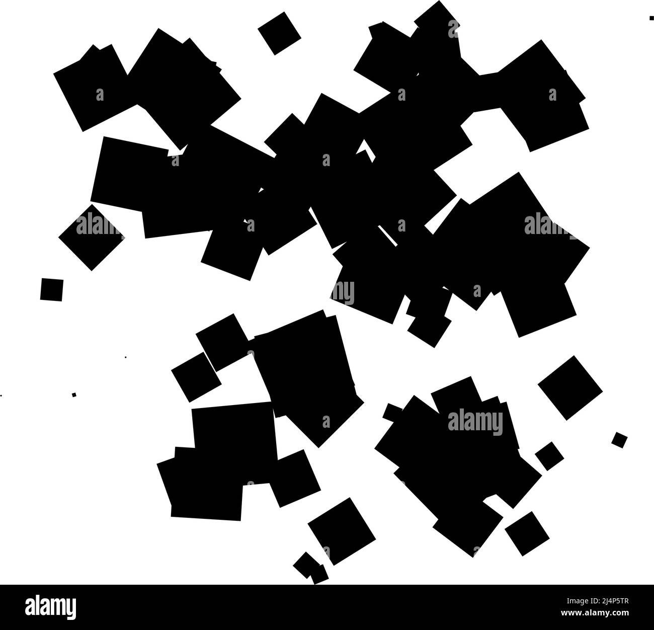 Abstract overlapping squares pattern vector illustraiton. Stock vector ...