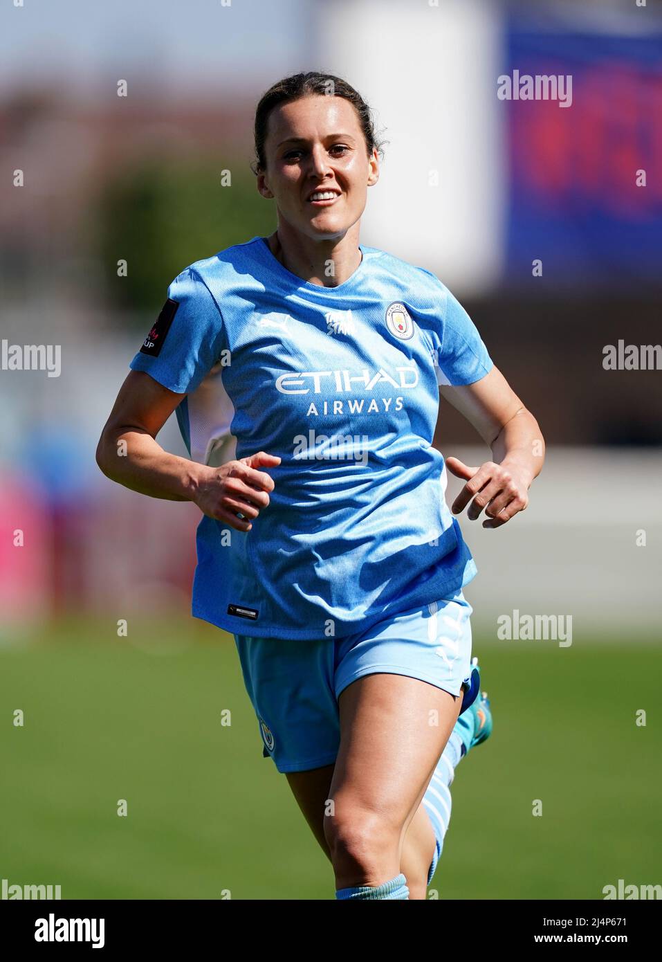 Manchester City's Hayley Raso during the Vitality Women's FA Cup semi ...