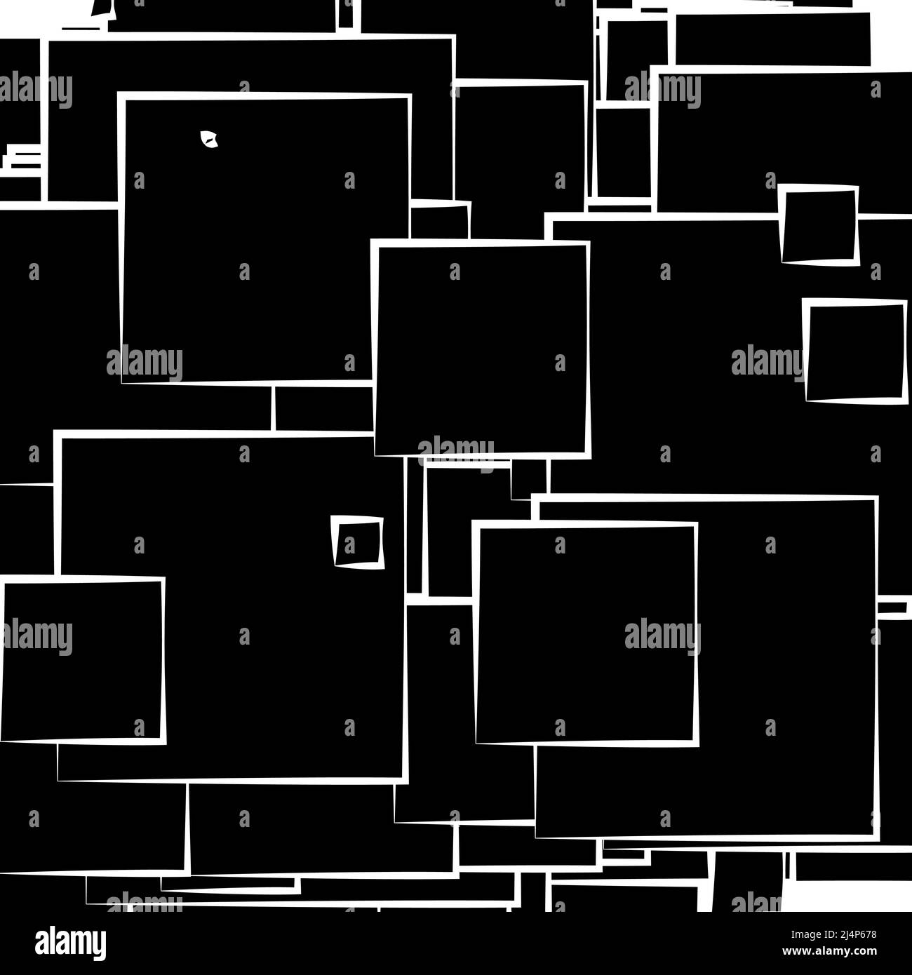 Abstract overlapping squares pattern vector illustraiton. Stock vector ...