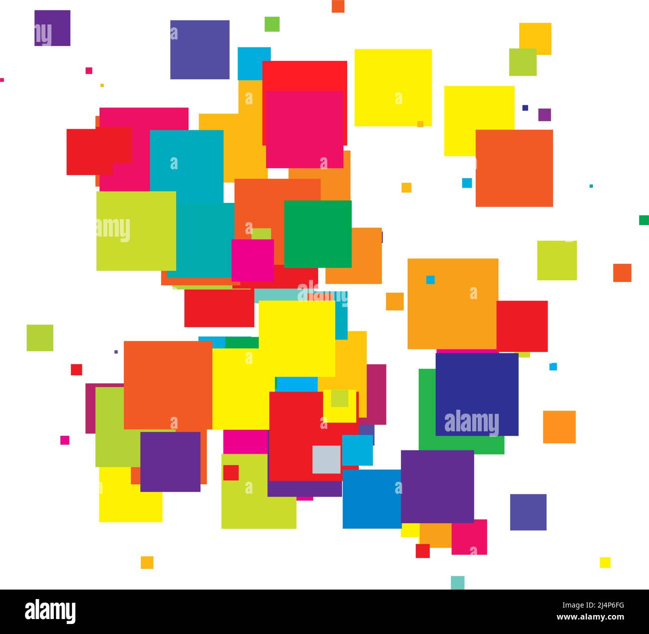 Abstract overlapping squares pattern vector illustraiton. Stock vector ...