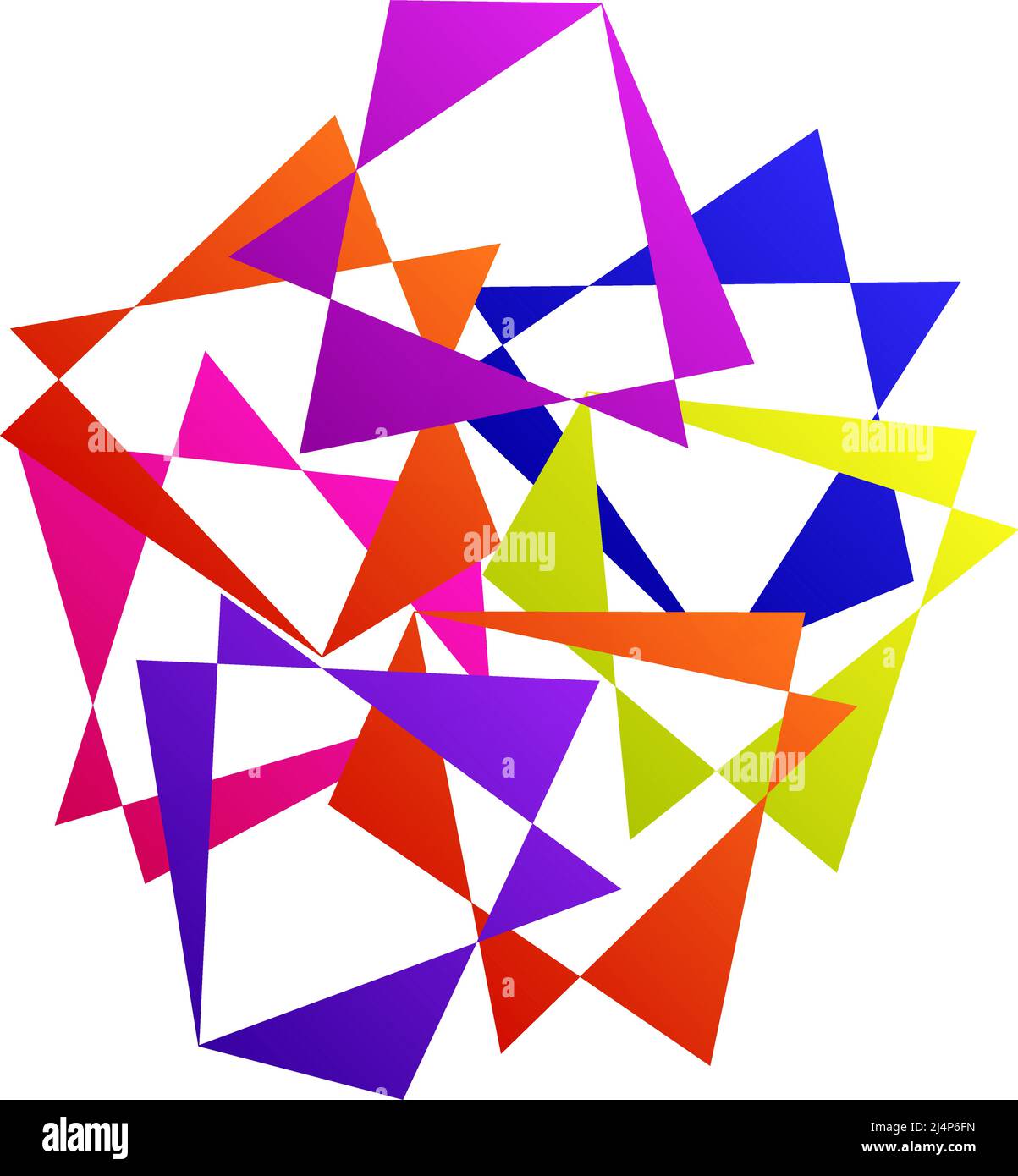 Random abstract geometric vector element. Stock vector illustration ...