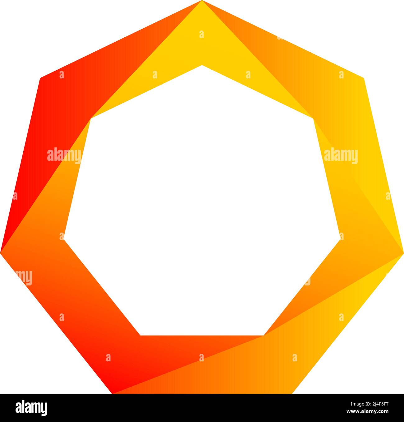 Divided basic shape geometric icon, logo. Stock vector illustration ...