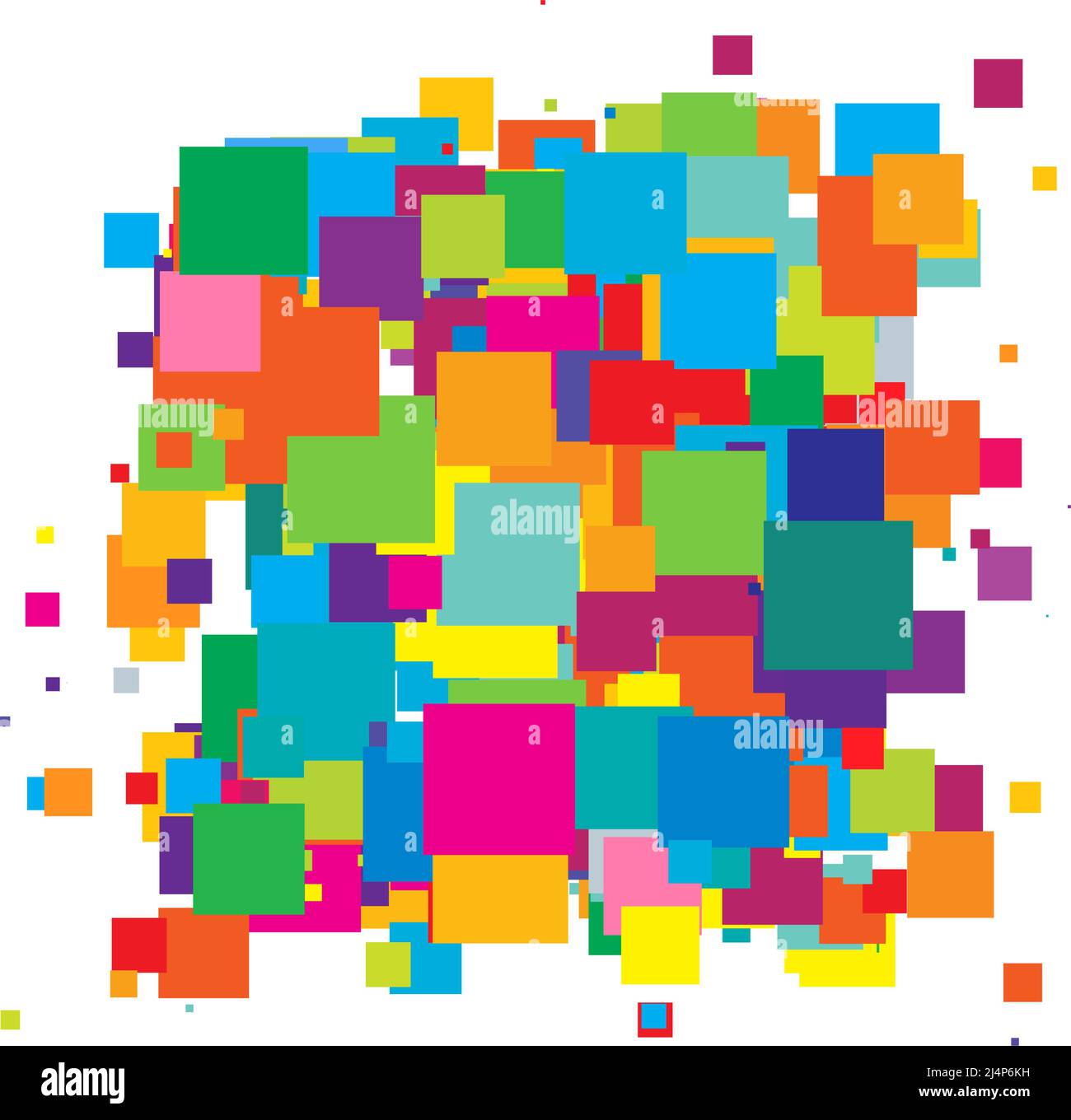 Abstract overlapping squares pattern vector illustraiton. Stock vector ...