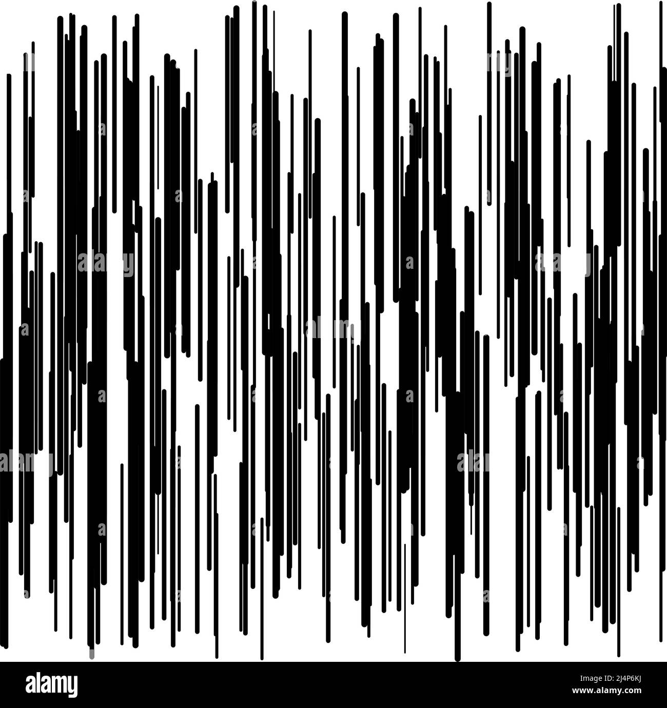 Random lines, stripes abstract geometric vector illustration. Stock ...