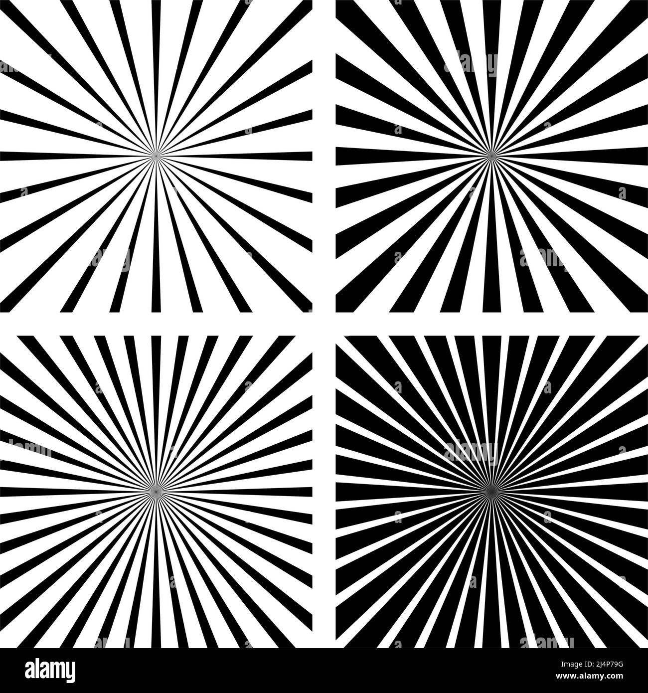 Vector Sunburst Illustrator