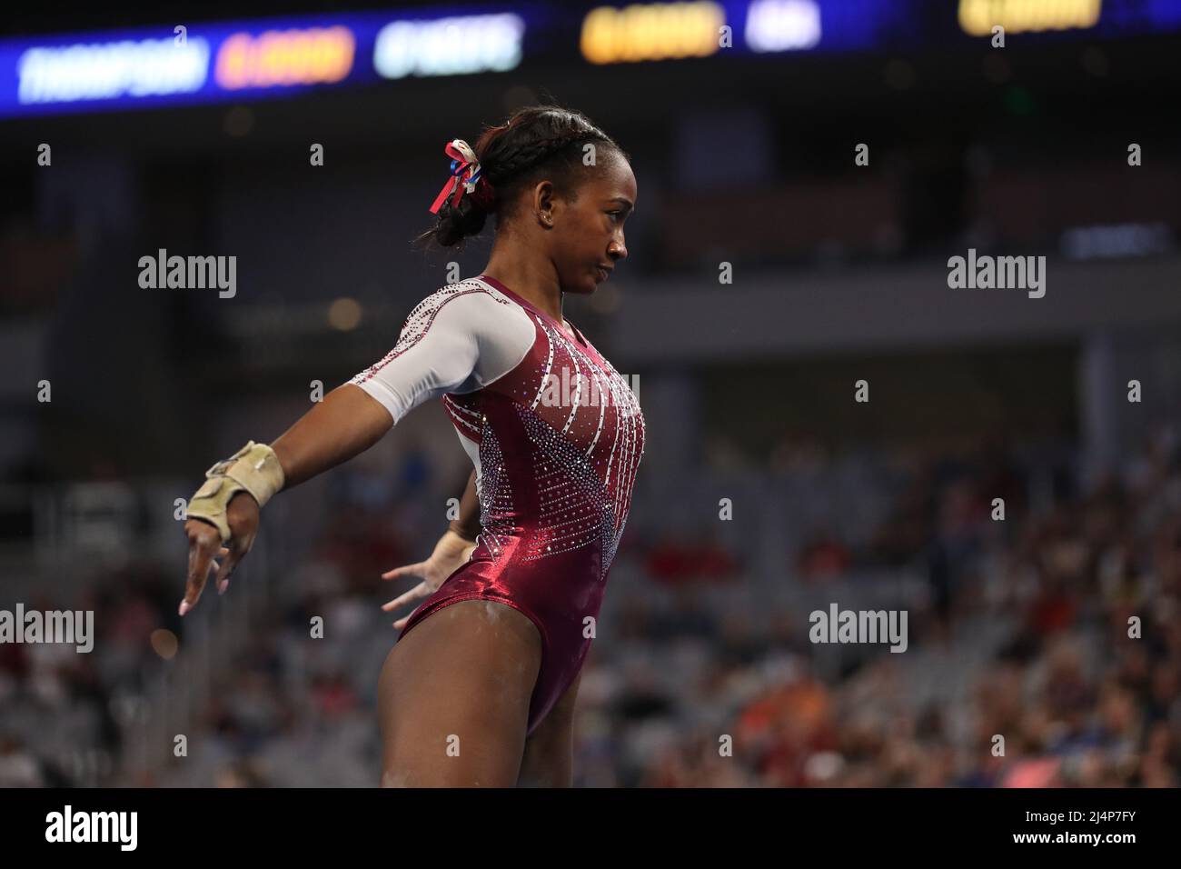 Women's national collegiate gymnastics hi-res stock photography and ...