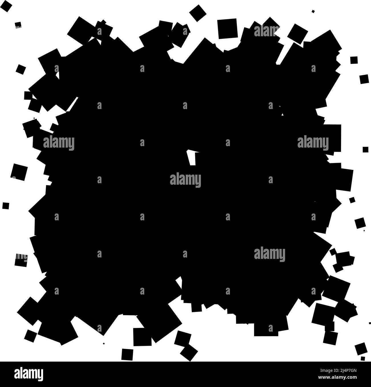 Abstract overlapping squares pattern vector illustraiton. Stock vector ...