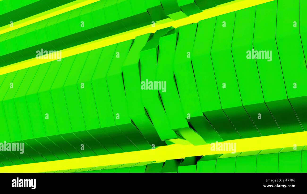 Rings swirling in waves on tube. Design. 3D lines with moving wave ...