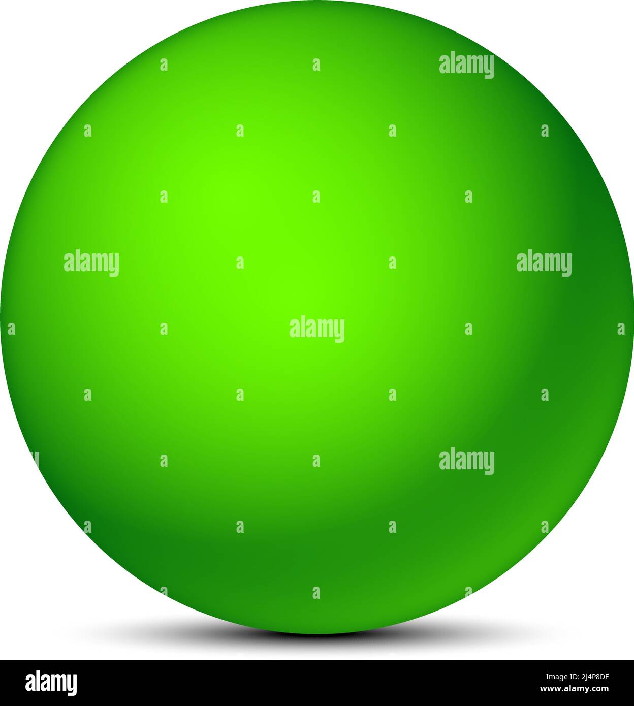 Shaded 3d sphere icon, vector illustration. Stock vector illustration ...