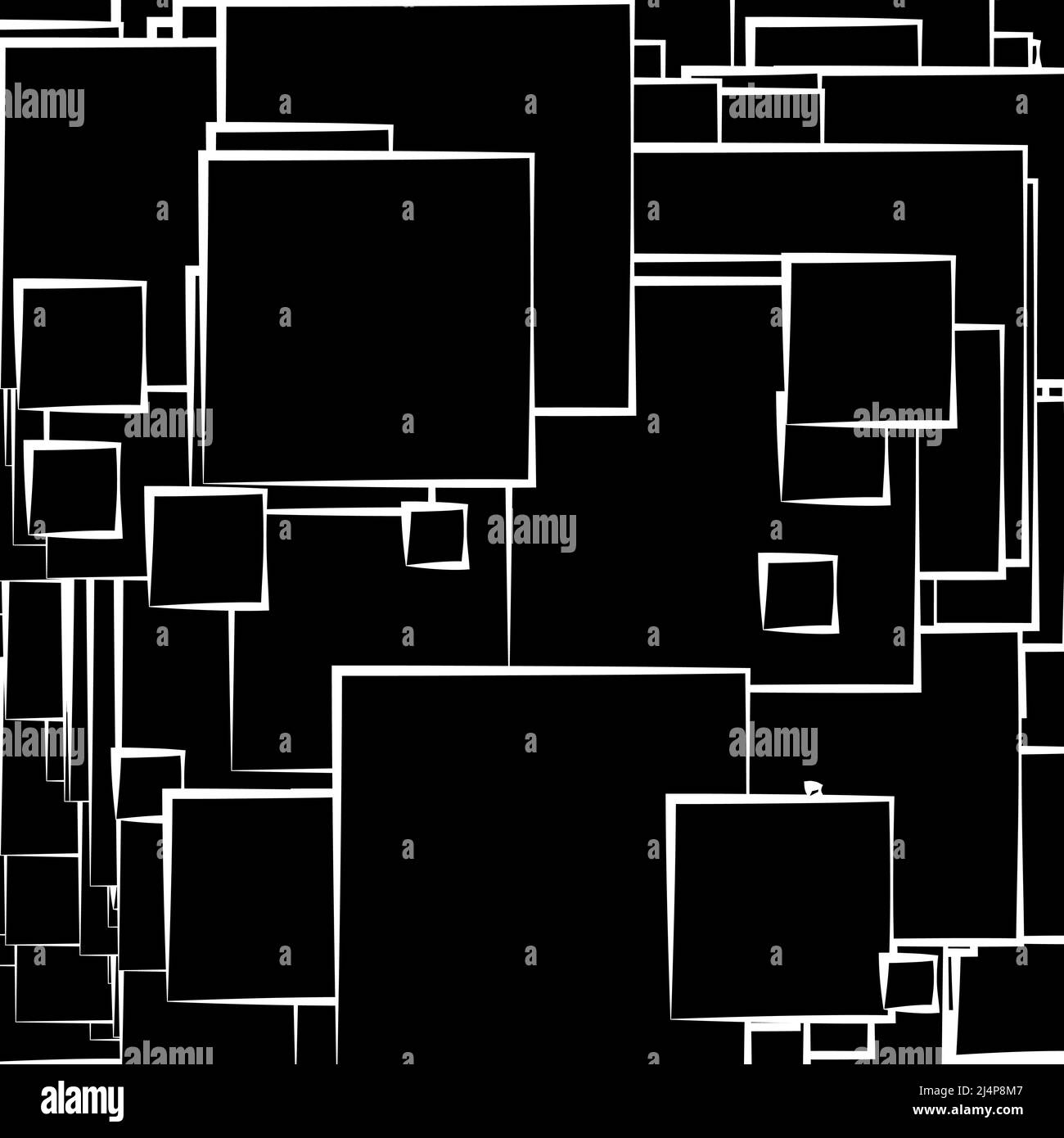 Abstract overlapping squares pattern vector illustraiton. Stock vector ...