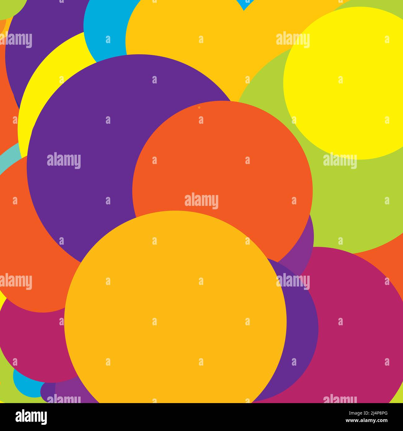 Abstract overlapping circles pattern vector illustraiton. Stock vector ...