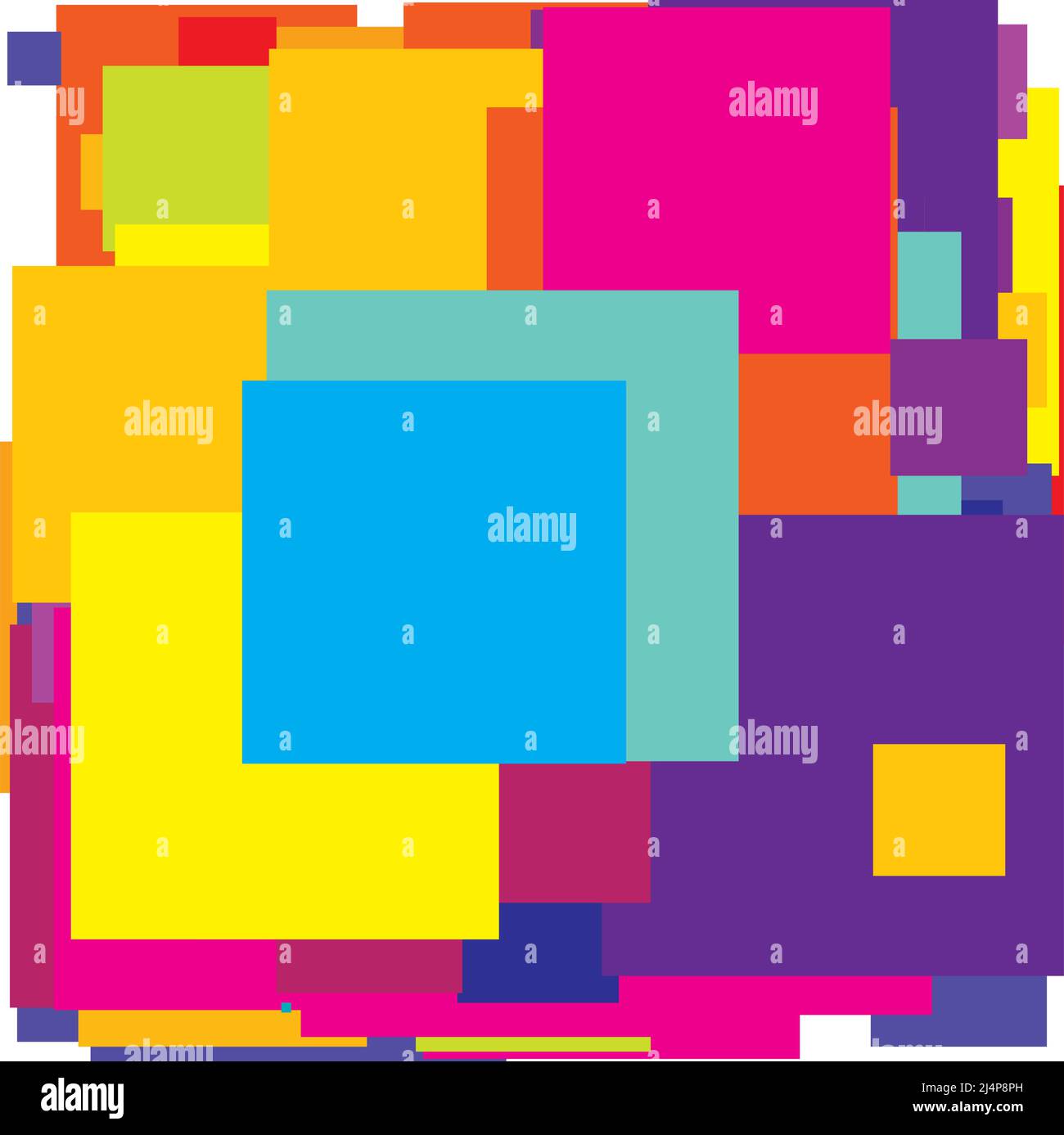 Abstract overlapping squares pattern vector illustraiton. Stock vector ...