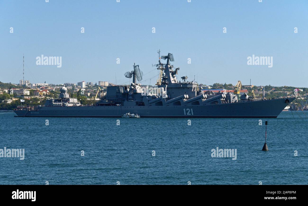 Cruiser "Moscow". Russian (Soviet) guards missile cruiser, the main ...