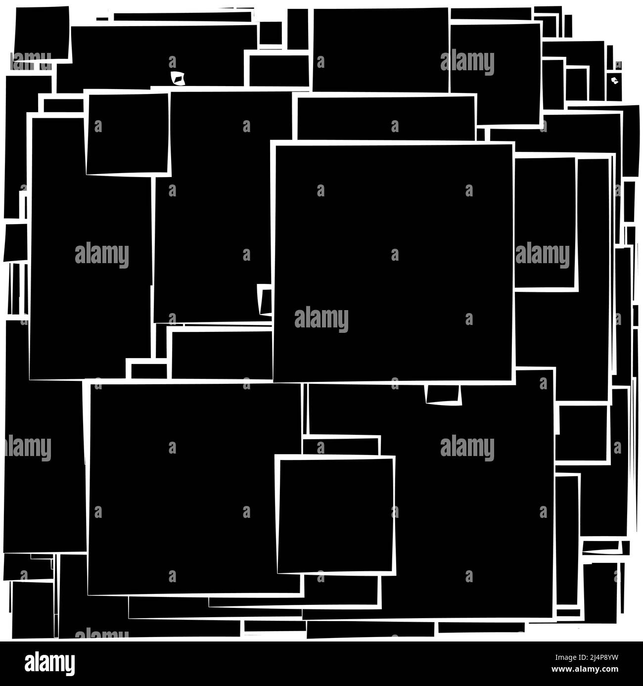 Abstract overlapping squares pattern vector illustraiton. Stock vector ...