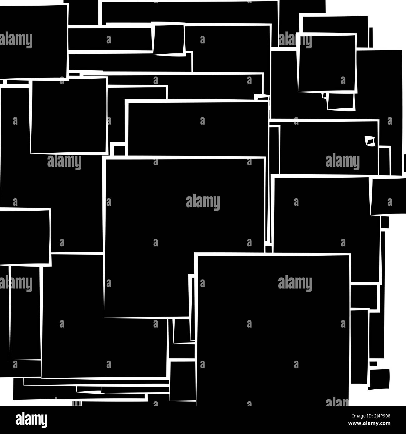 Abstract overlapping squares pattern vector illustraiton. Stock vector ...