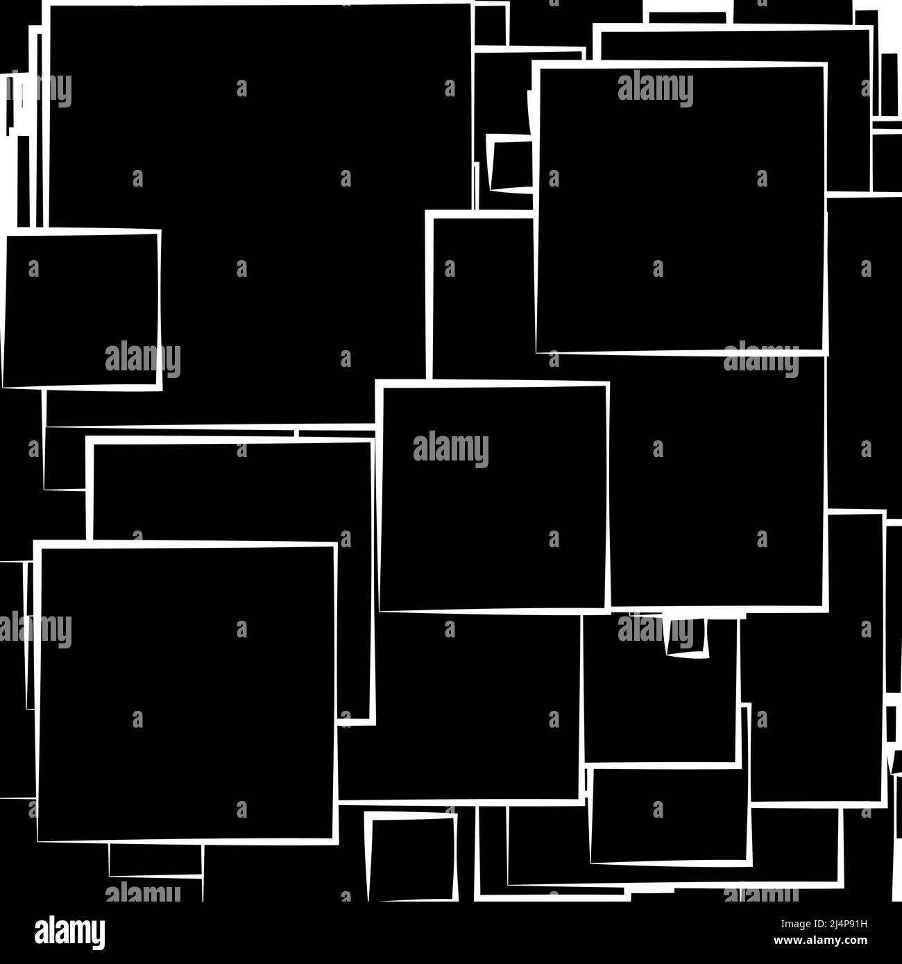 Abstract overlapping squares pattern vector illustraiton. Stock vector ...