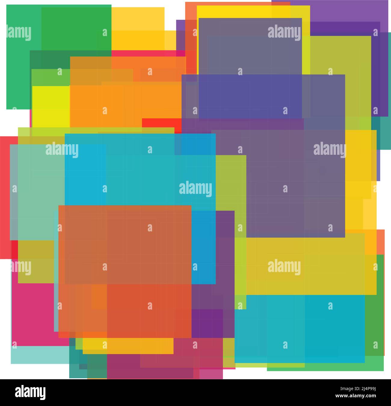 Random rectangles structure vector composition, pattern. Stock vector ...