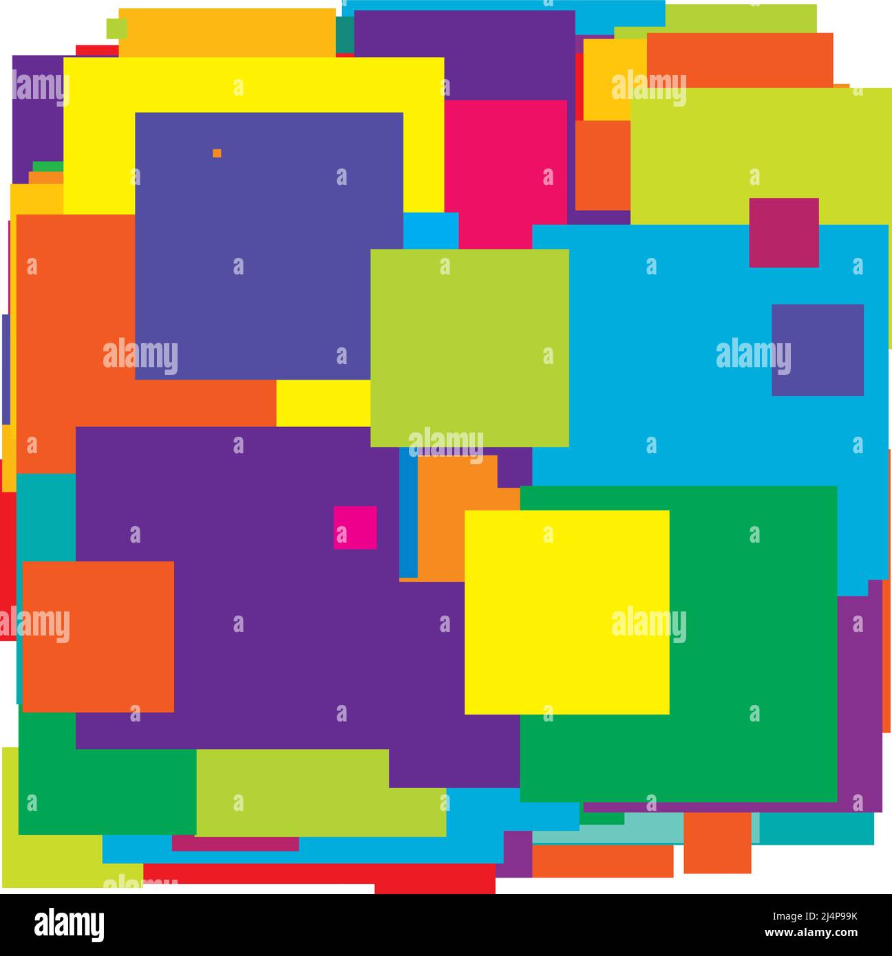 Abstract overlapping squares pattern vector illustraiton. Stock vector ...