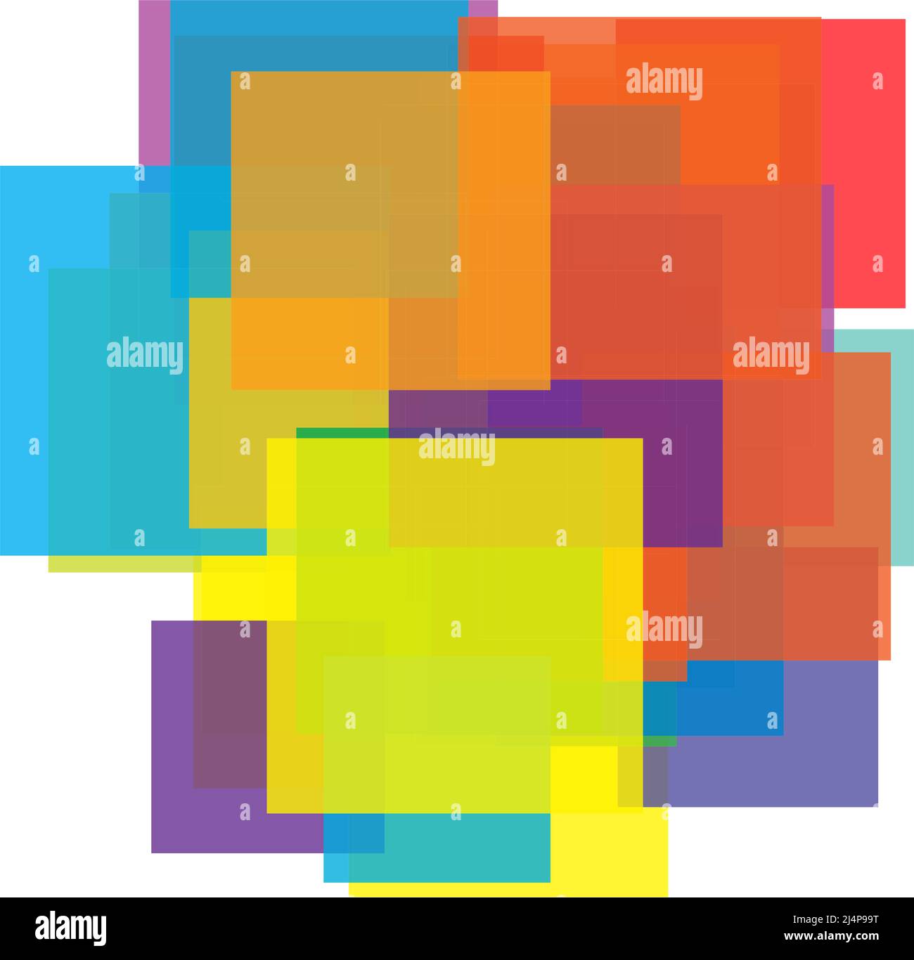 Random rectangles structure vector composition, pattern. Stock vector ...
