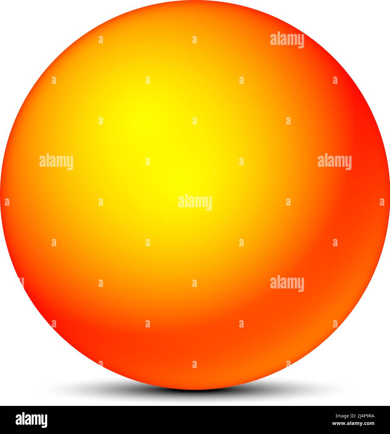 Shaded 3d sphere icon, vector illustration. Stock vector illustration ...