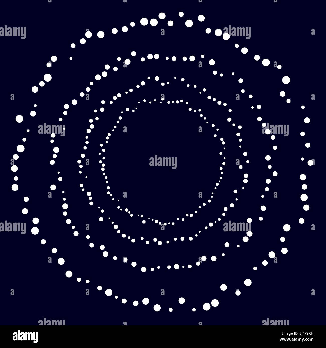 Circles random, scattered shapes element. Stock vector illustration ...