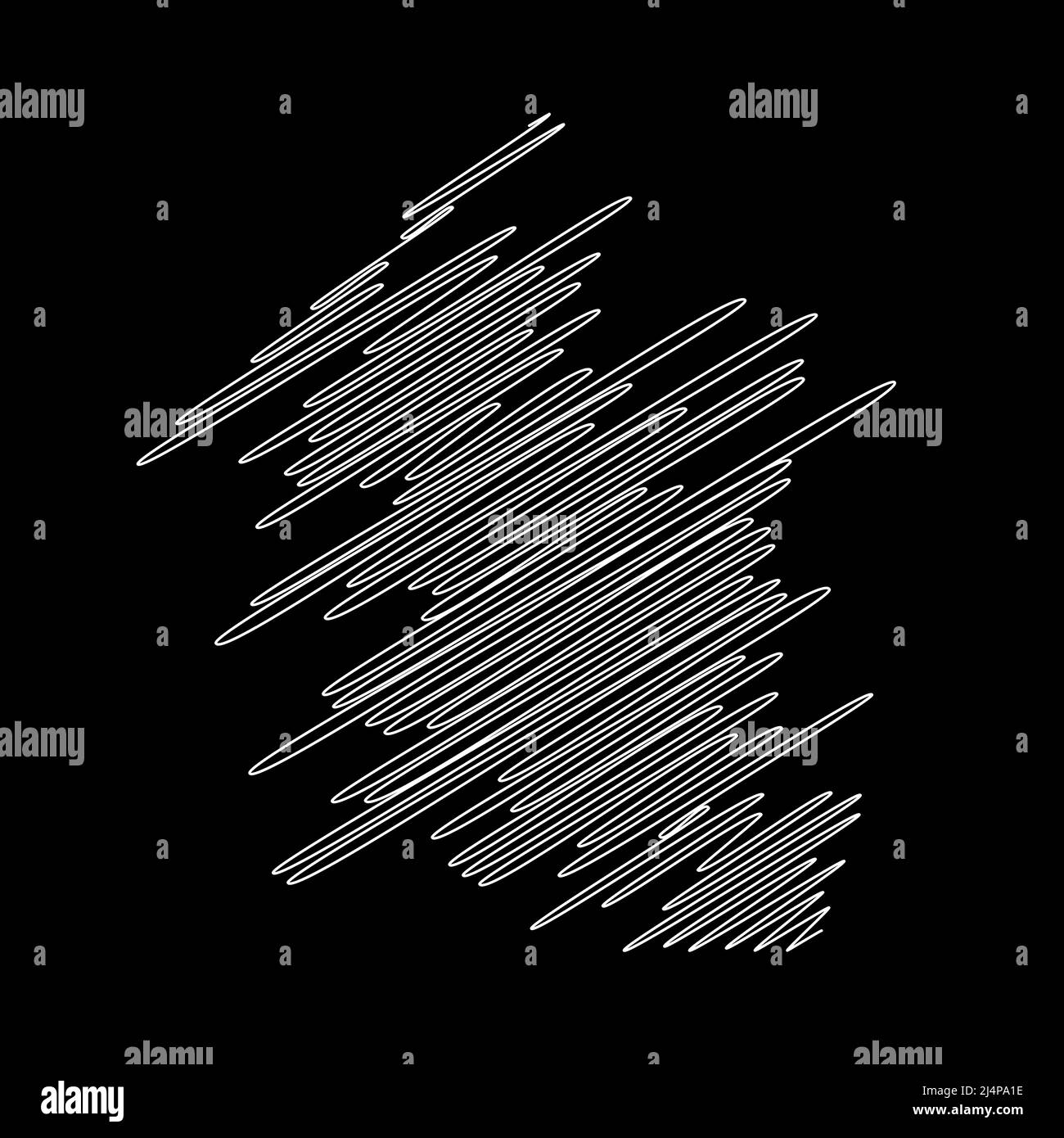 Octagon freehand drawing, handdrawn polygon scribble, doodle, sketch ...